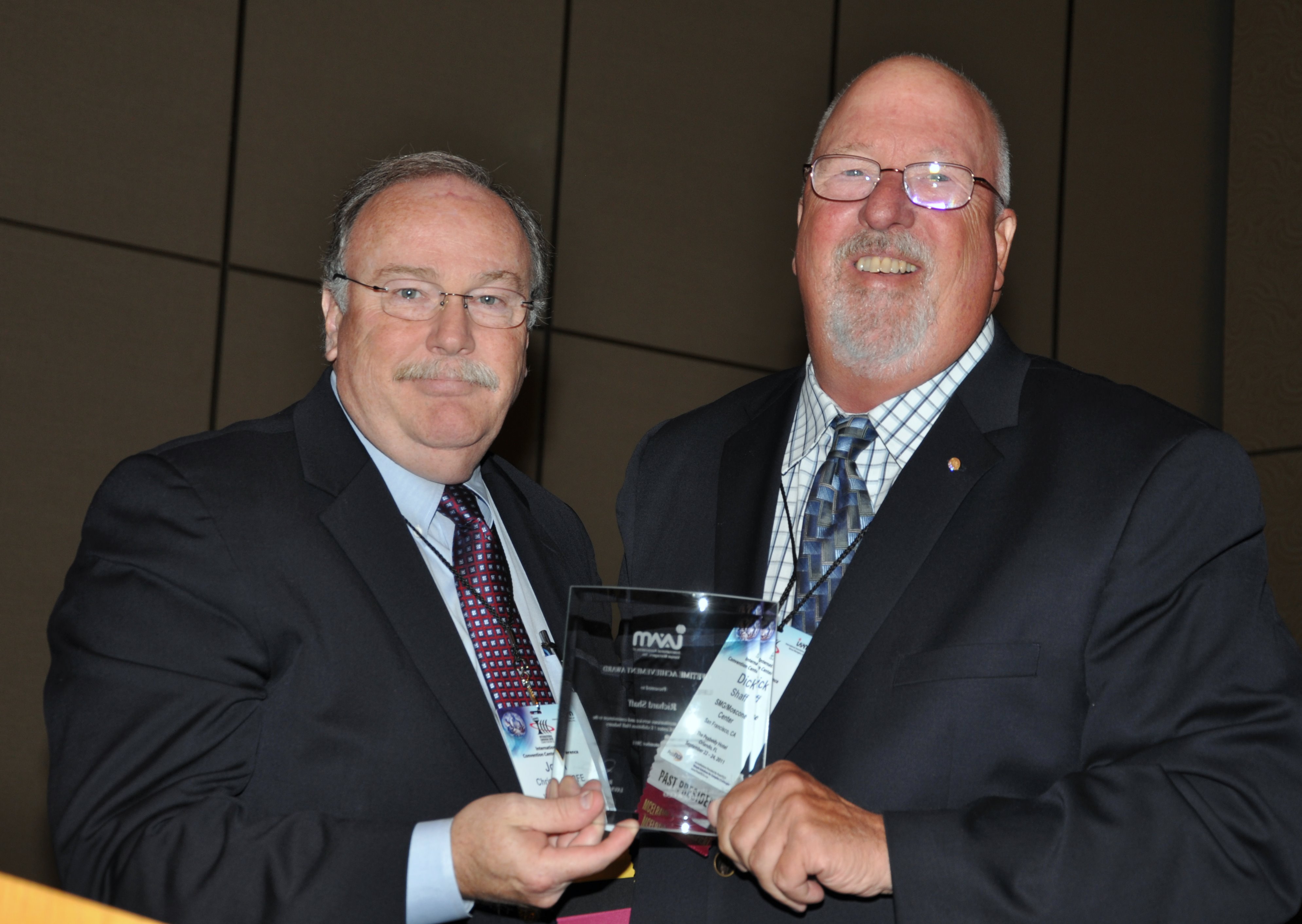 International Association of Venue Managers Dick Shaff ICCC Award