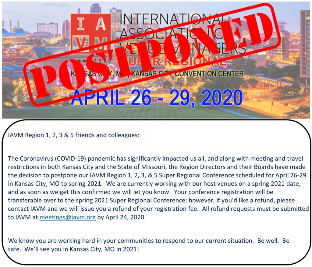 International Association of Venue Managers Kansas City Super Regional ...
